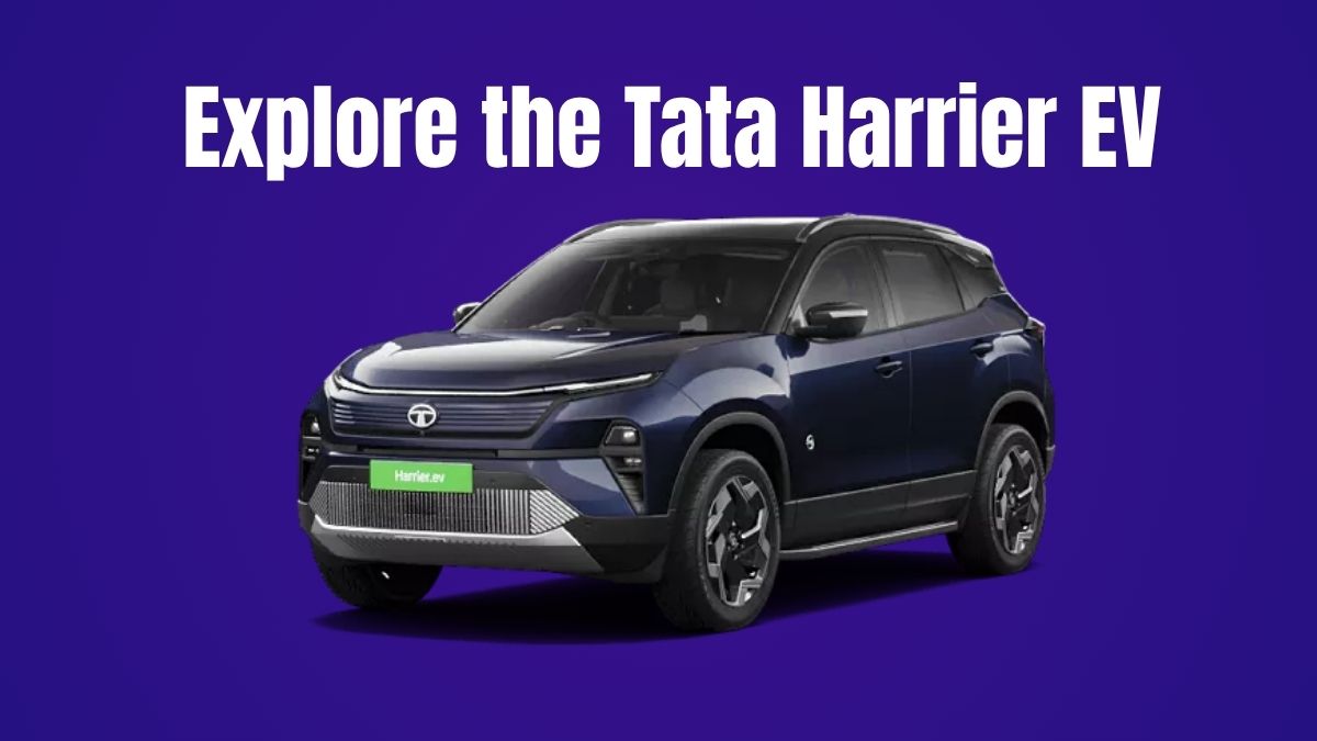 Explore the Tata Harrier EV: Premium Electric SUV Features