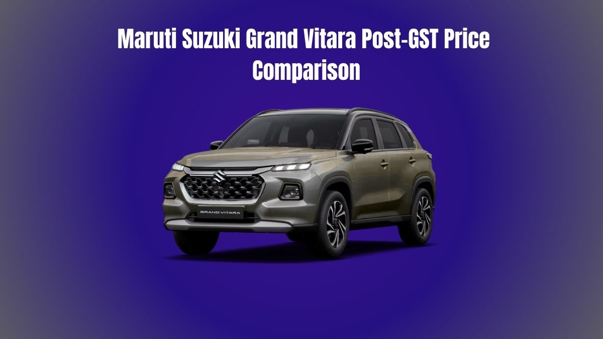 Maruti Suzuki Grand Vitara Post-GST Price Comparison